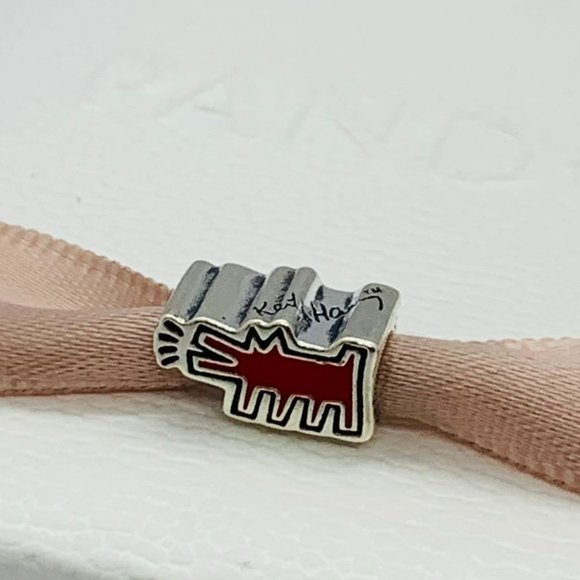 Pandora | Jewelry | Pandora Keith Haring X Barking Dog Charm | Poshmark